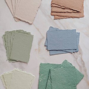 Handmade Deckle Edge Envelop, Handmade Cotton Rag Envelopes Paper ...