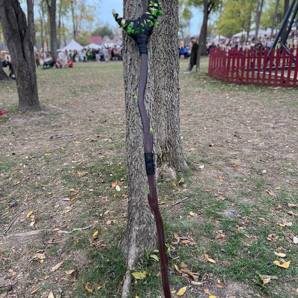 The Celestial Ellipse Staff an Enchanting Druid Staff Enchanted Nature ...