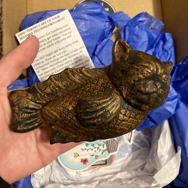 Primitive Salt Box House, Rectangle Door, Shelf Sitter, Wood and ...