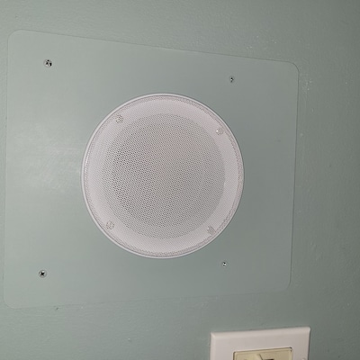 Dot Genie Intercom, Custom Wall Plate for Echo Dot Genie Flush Mount ...