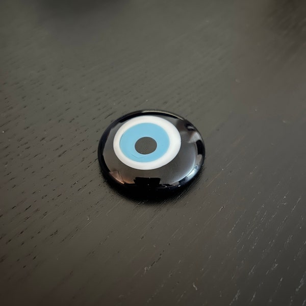 Evil Eye Necklace, Beaded Yellow Green Blue Nazar Necklace, Cute Glass ...