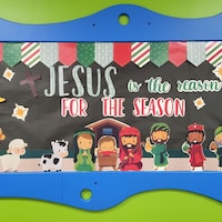 Back to School Bulletin Board Kit. Jesus is the Core to a Great School ...