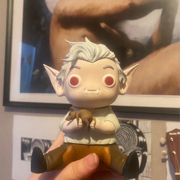 Resin Printed Karlach Figure Painted - Etsy