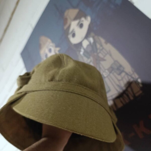 Cap Afganka Authentic Dated Soviet USSR Army Military Desert Hat Size ...