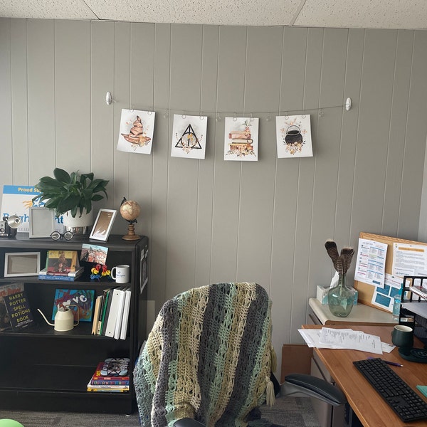 Wizard Inspired Prints Set You Get All 6 Prints Great for House Decor ...