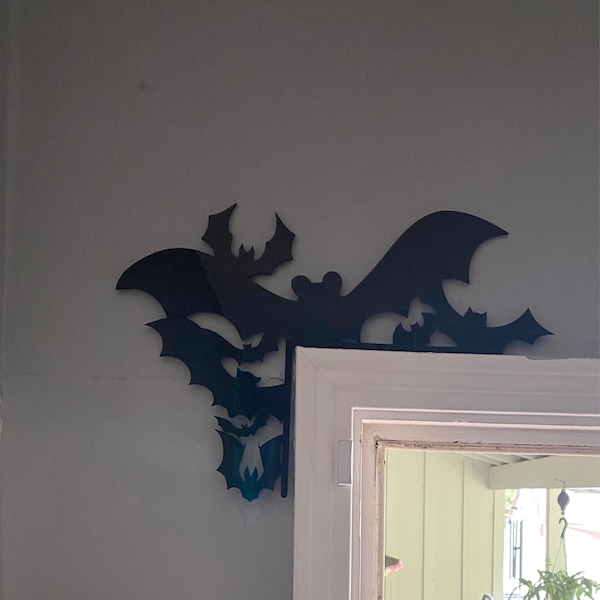 Bat Door Decoration (new Acrylic Material) - Etsy