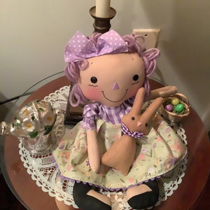 Primitive Bunny Cloth Doll Pattern Primitive Grungy Bunnies - Etsy