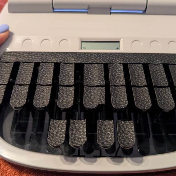 Pebbled Pink Punch - Faux Leather Keypads - Etsy