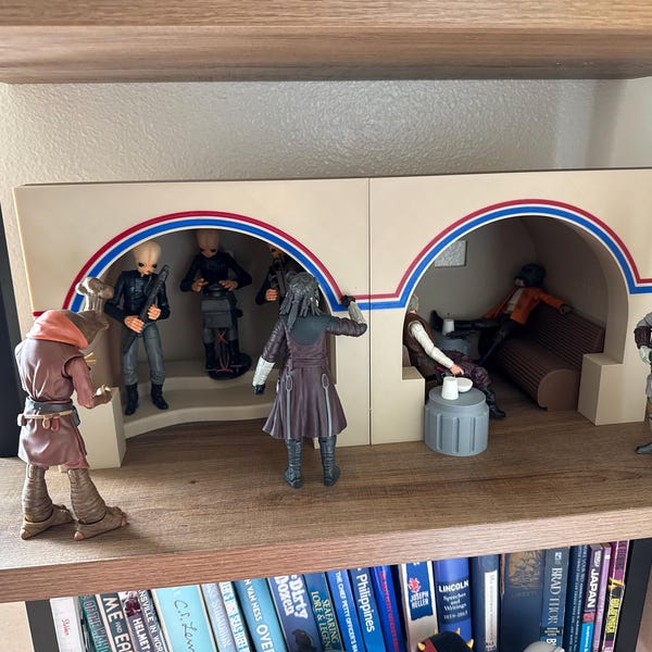 Star Wars Endor Tree Top Village Diorama - Etsy