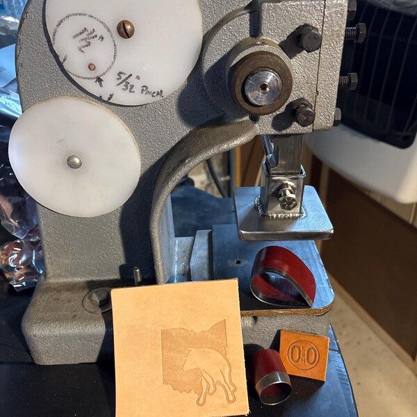 Arbor Press Accessory Attachment Foot- Steel Press Plate Clicker- Hand ...