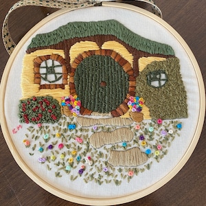 Embroidery Pattern Hand Embroidery Pattern Hobbit Embroidery Shire Lord ...