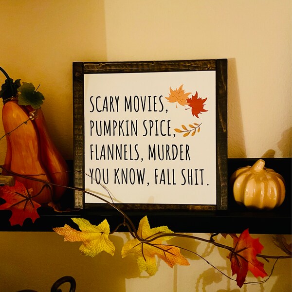 Fall Decor, Halloween Decor, You Know, Fall Shit, Halloween Sign, Farm ...