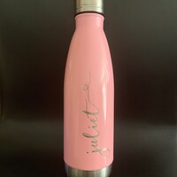 Monogrammed Water Bottle, Free Shipping, Personalized Water Bottle ...