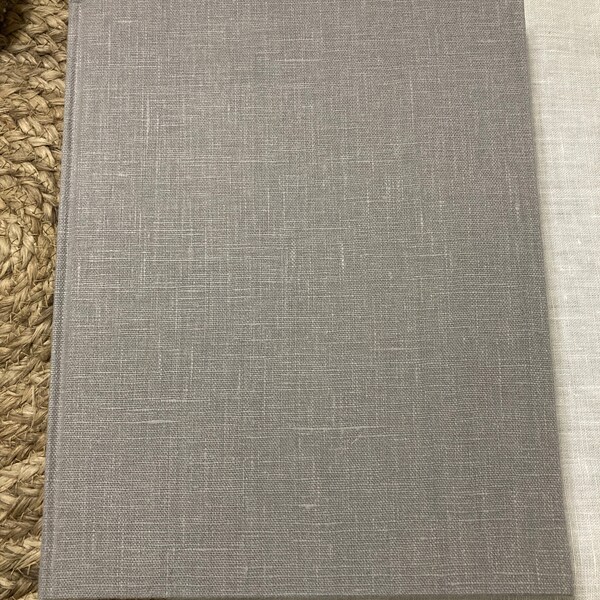 Linen and Leather Watercolor Sketchbook Natural Linen With Leather Tie by Small Oak Studios - Etsy