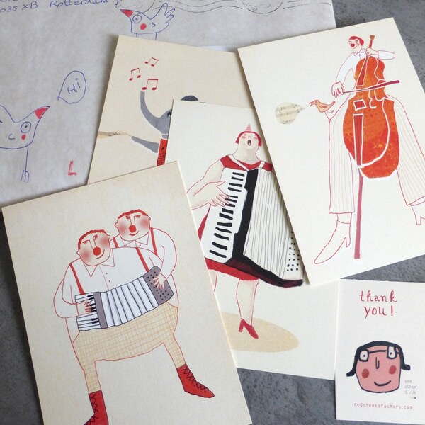 DIY Muscle Man Paper Doll DIY Postcard Paper Puppet Strong Man ...