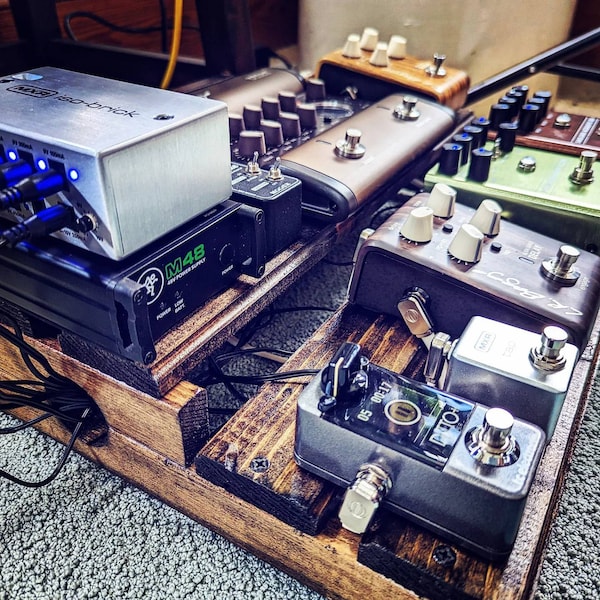 2 Level Guitar Pedal Board - Etsy