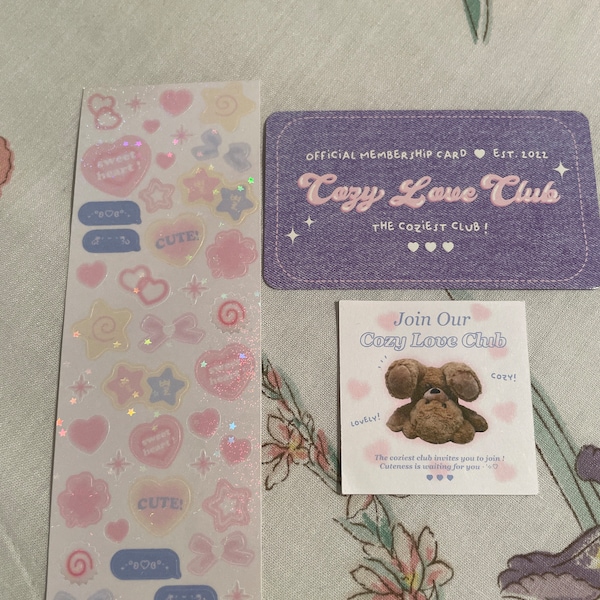 Cuteness Overload Sticker Sheet - Korean Stationery, Cute Kpop ...