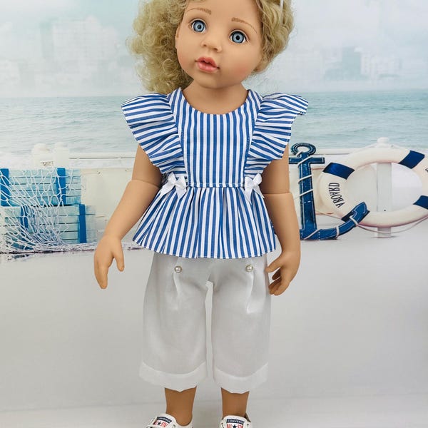 Sewing Pattern "coline" for Ruby Red Fashion Friends and Little Kidz ...