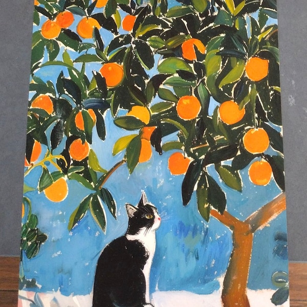 DIGITAL DOWNLOAD Divine Black Cat With Rose and Sunbeam: Art Nouveau ...