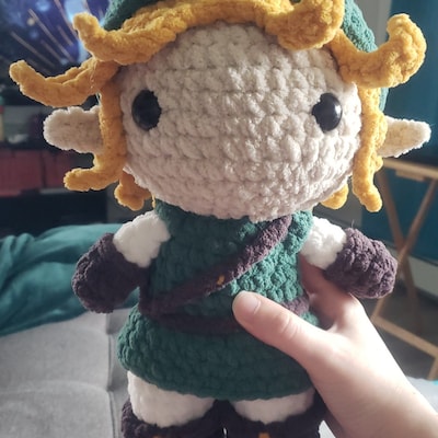 PDF: Zelda and Link Inspired Amigurumi Doll Crochet Pattern - Etsy