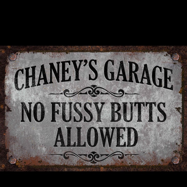 Custom Arch Top Steel With Rusty Edge Metal Sign - Etsy