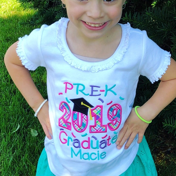 Graduation Shirt - Pre-k Graduation Shirt - Preschool Grad - Grad Shirt ...