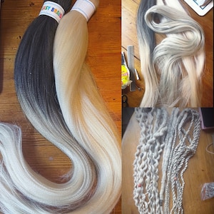 Clip-in 12 Hair Extensions Neon Blue Leopard Print Emo Scene Extension ...