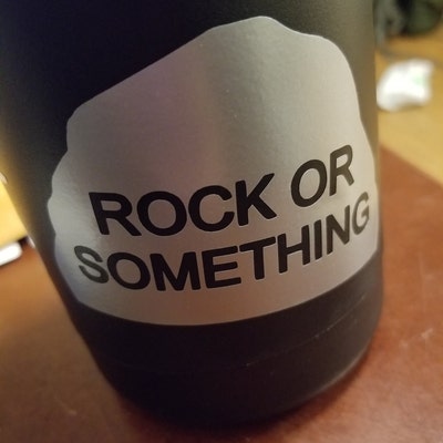 Rock or Something Vinyl Decal, Car Decal, Army Decal, Military Decals ...