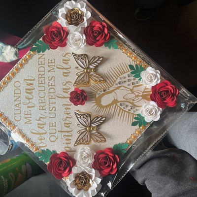 Virgin Mary Graduation Cap, Mexico Grad Topper, Graduation, First ...