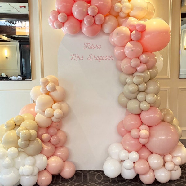 Custom Backdrop Sign, Happy Birthday Decal, Sign for Balloon Arch ...