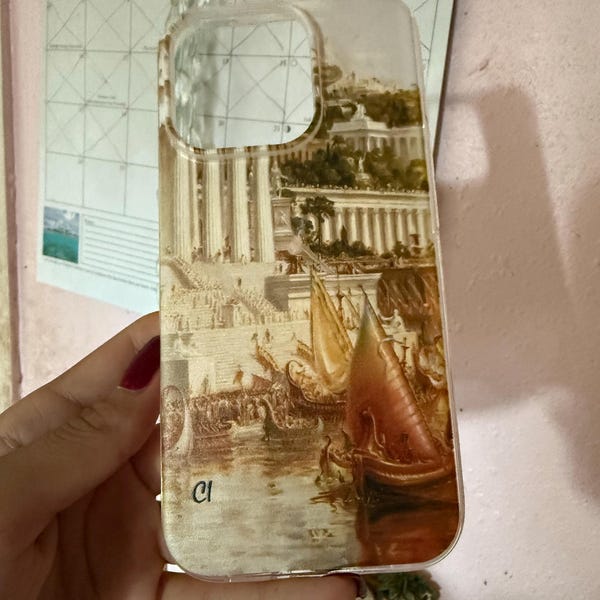 Ancient Greek Phone Case Athens Rome Greek Mythology Cover for iPhone ...