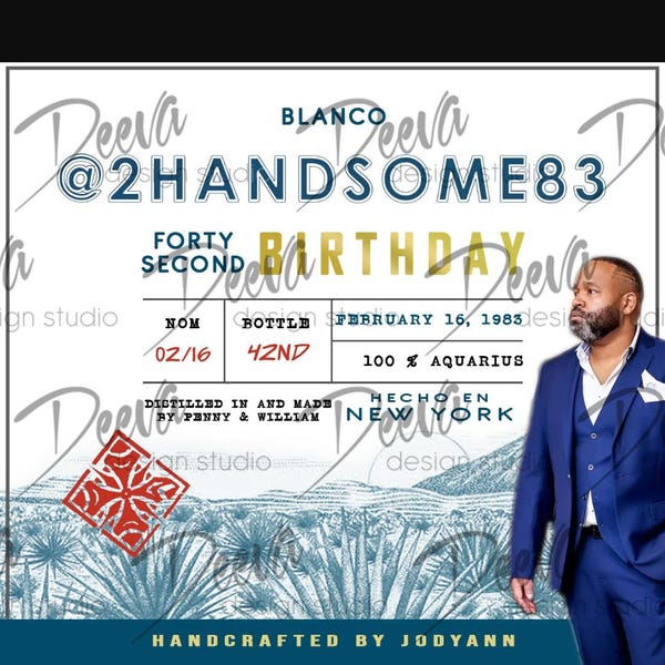 PRINT AT HOME: Pink Whitney Custom Sticker Label | Digital - Etsy