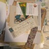 50 Pieces of Vintage Paper Ephemera Pack, Postcards Envelopes, Stamps ...