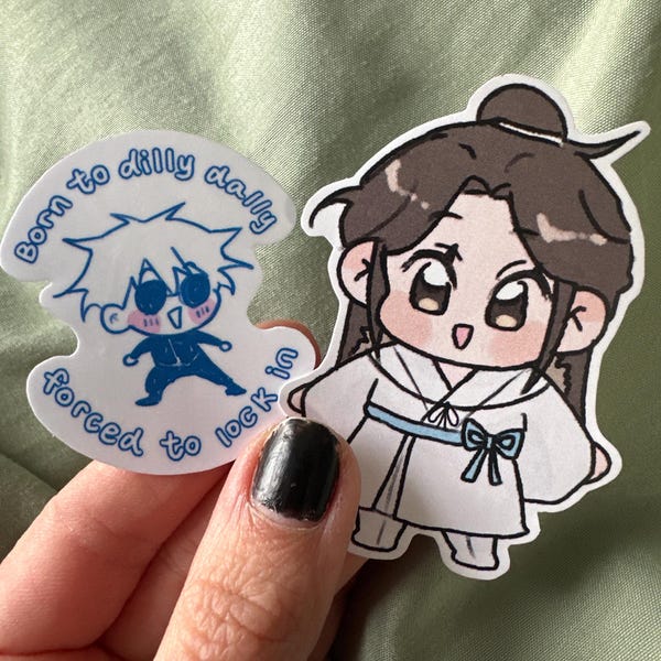 Alien Stage Doodle Sticker Set | Vinyl, Glossy - Etsy