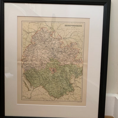 Mappy Birthday Handmade Card Using Original Vintage Map Pieces - Etsy