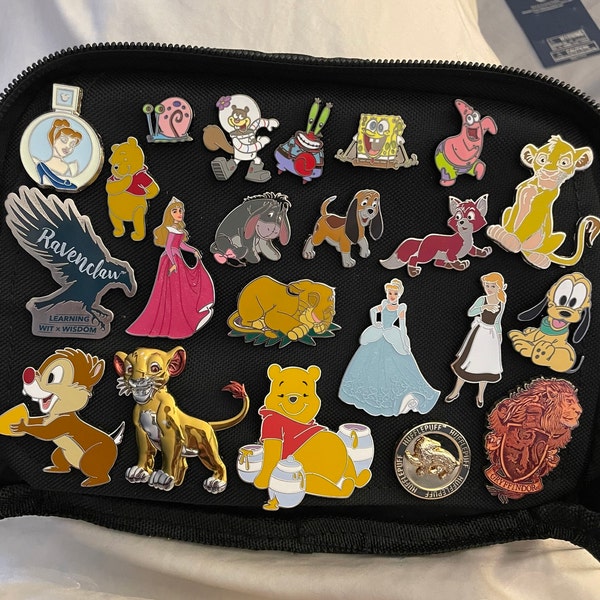 Pin Belt Bag - Ita Bag, Pin Display Bag, Clear Pocket Display Bag, Pin ...