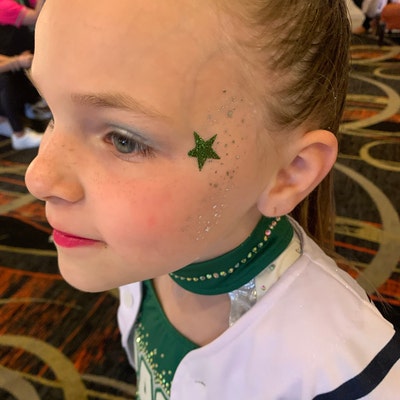 Star Stickers for Cheer and Dance Competitions Star Temporary - Etsy