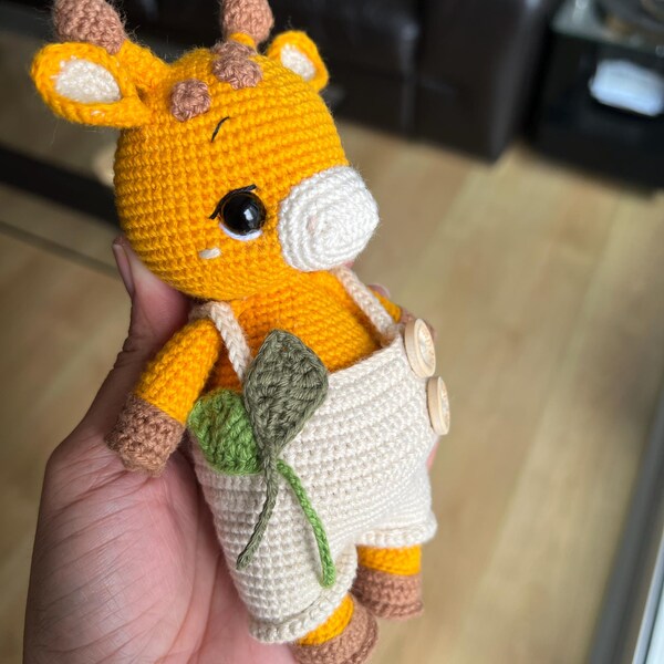 Cuddle Size Amigurumi Giraffe, Giraffe Crochet Pattern Cute, Wildanimals Amigurumi, Floppy ...
