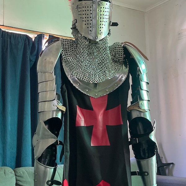 Knight's Cuirass SCA LARP Knight Armor Sca Armor Larp Armor Medieval ...