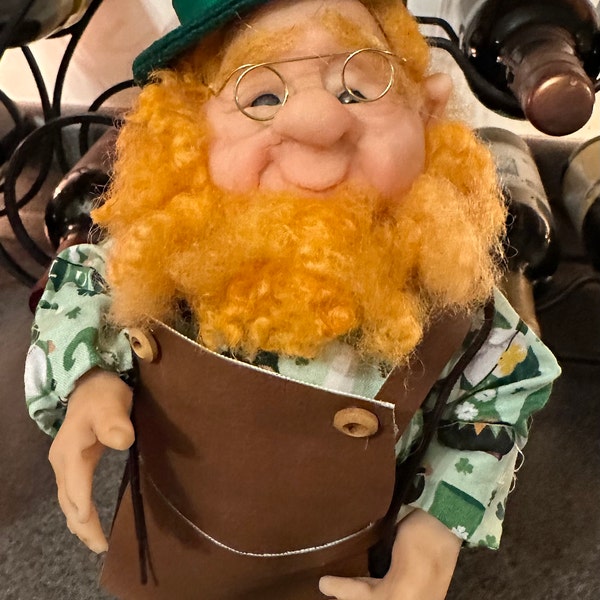 Elf Art Doll, Elf, Gnome, Woodland Elf Doll, bart - Etsy