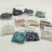 1oz 30g Crystal Chip Bags, Gemstone Chip Bags American Seller - Etsy