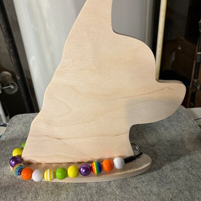 Hat Display, Bow Display, Craft Show Display, Bow Holder, Wooden ...