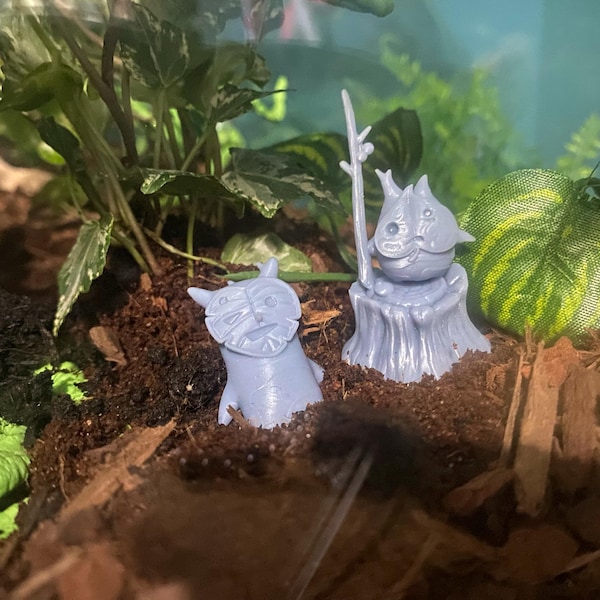 Tree Spirit 3A, 3D Printed, Dungeons and Dragons Miniature, Statue ...
