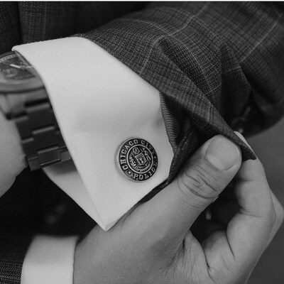 US Army Cuff Links Military Cufflinks Eagle America Made With Vintage ...