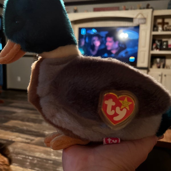 TY Beanie Baby YIKES the Halloween Bear hallmark Gold Crown Excl. - Etsy