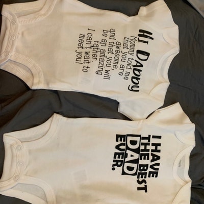 Hi Daddy Baby Announcement Husband Pregnancy Announcement for Husband ...