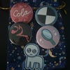 Eddsworld Inspired Character 1.5" Pin Buttons | Wtfuture, Edd, Tom ...