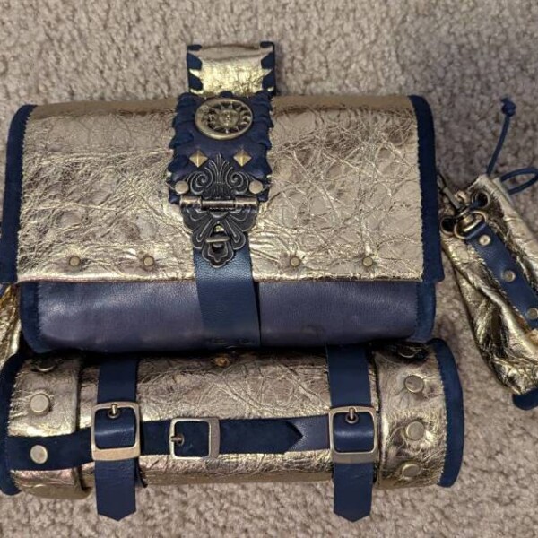 Alchemy Beltbag, Celestial Fantasy Wizard Accessories, Sun&moon, LARP ...
