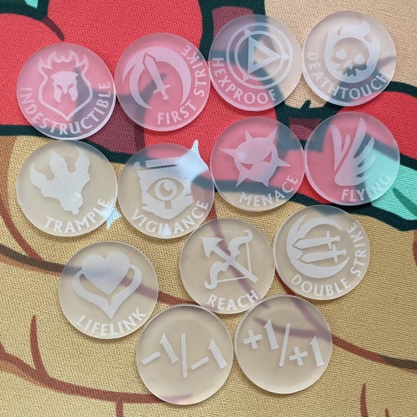 Gaslands Token Set (46 Tokens) - Etsy