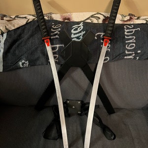 Full Set WOOD Deadpool Inspired Scabbard Set. - Etsy